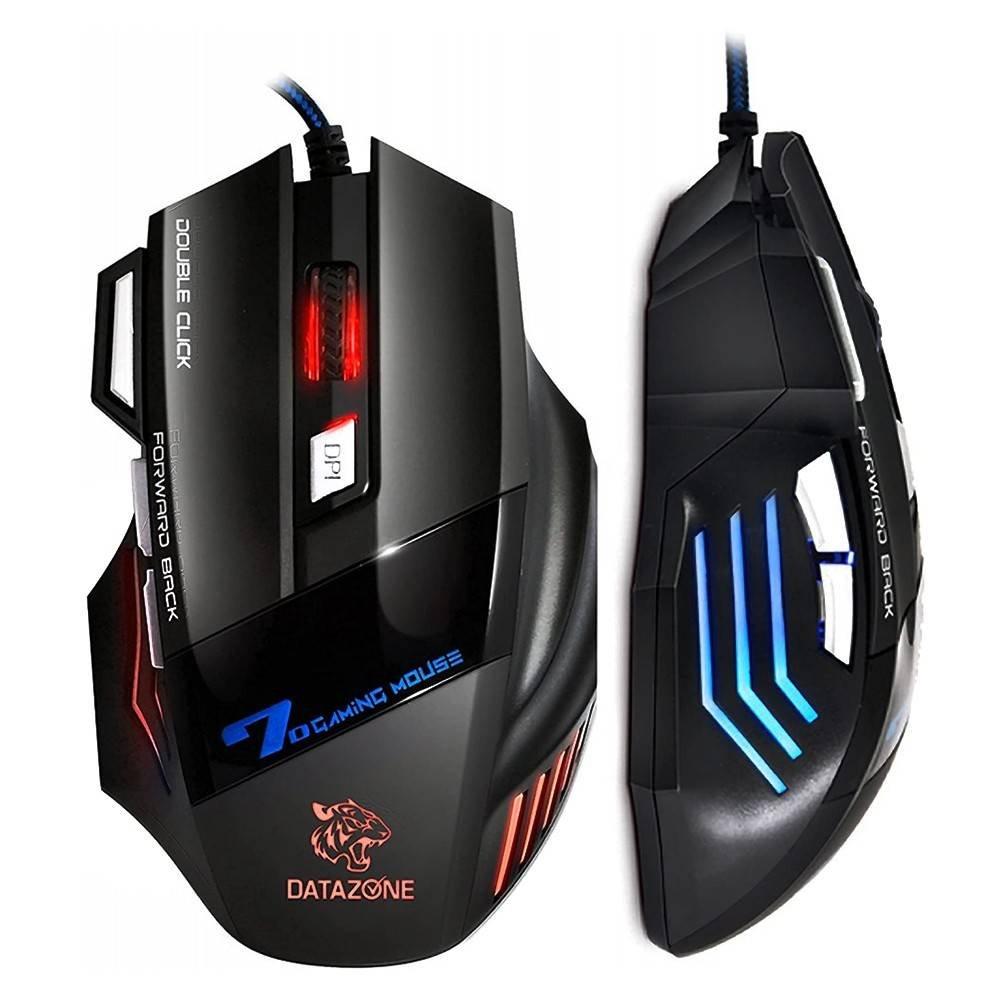 Datazone X7 RGB Wired Gaming Mouse - Black| Xcite Kuwait