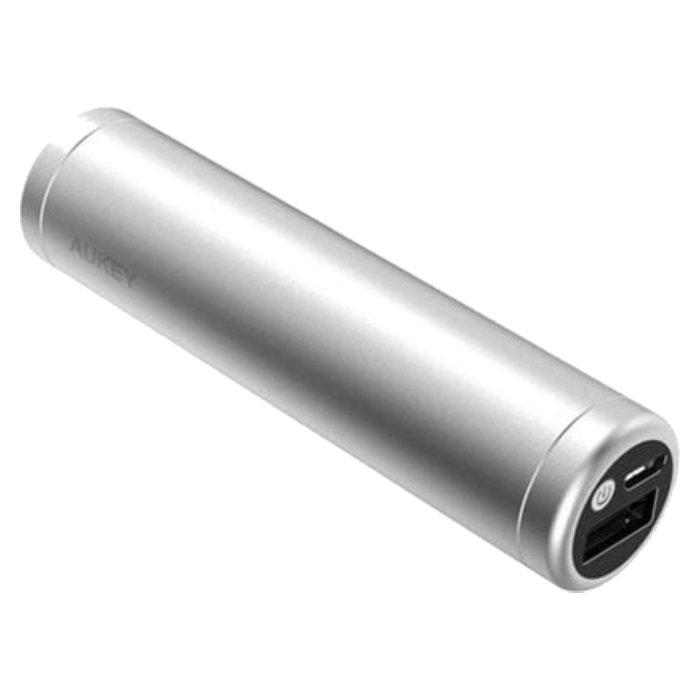 Aukey 3350mAh Lipstick Style Power Bank Silver Price | Shop Online ...