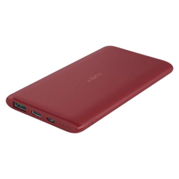 Aukey AiPower 5000mAh USB-C Power Bank Red Price | Shop Online - Xcite KSA