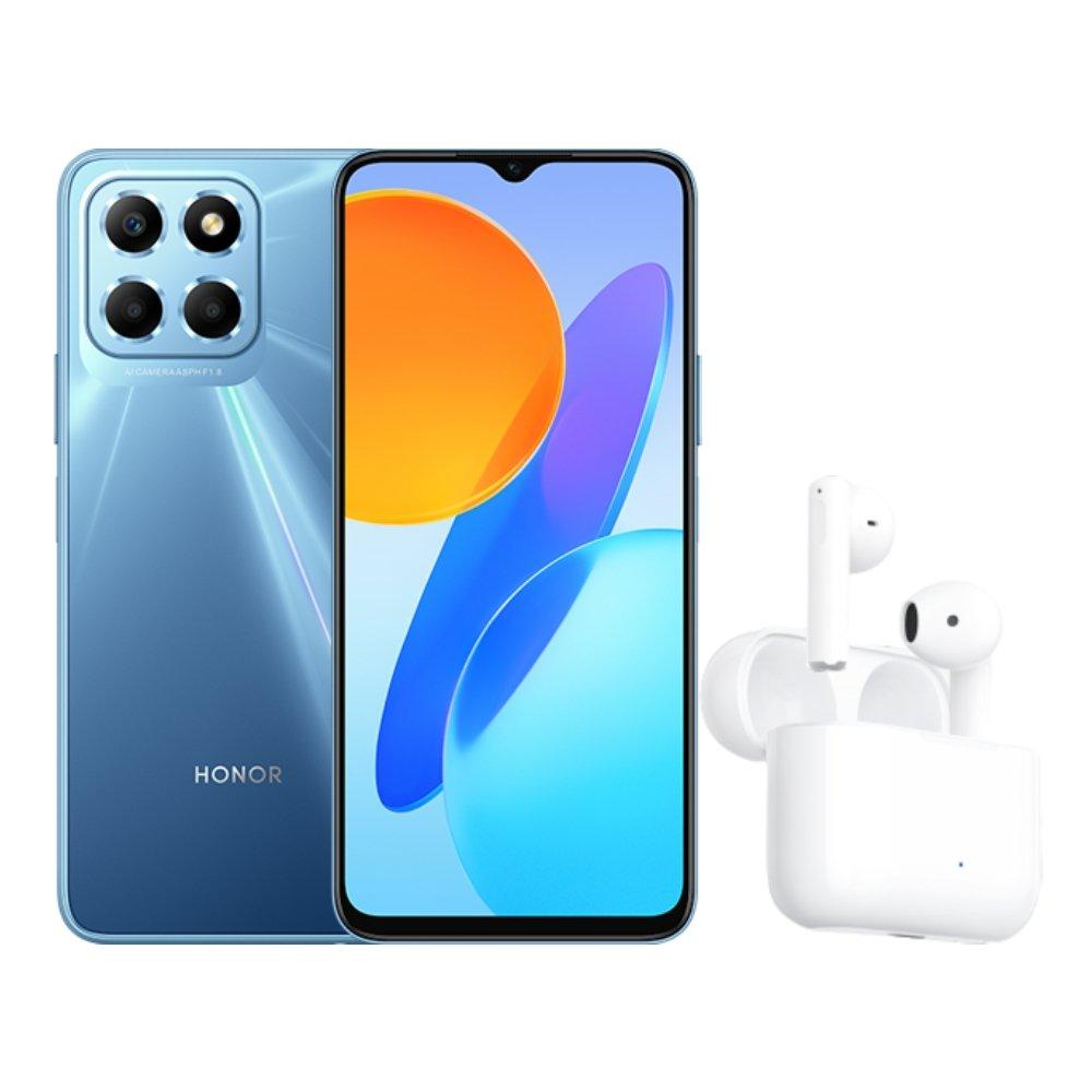 Pre-Order: Honor X8 128GB 5G Phone - Blue Price in Kuwait - Xcite