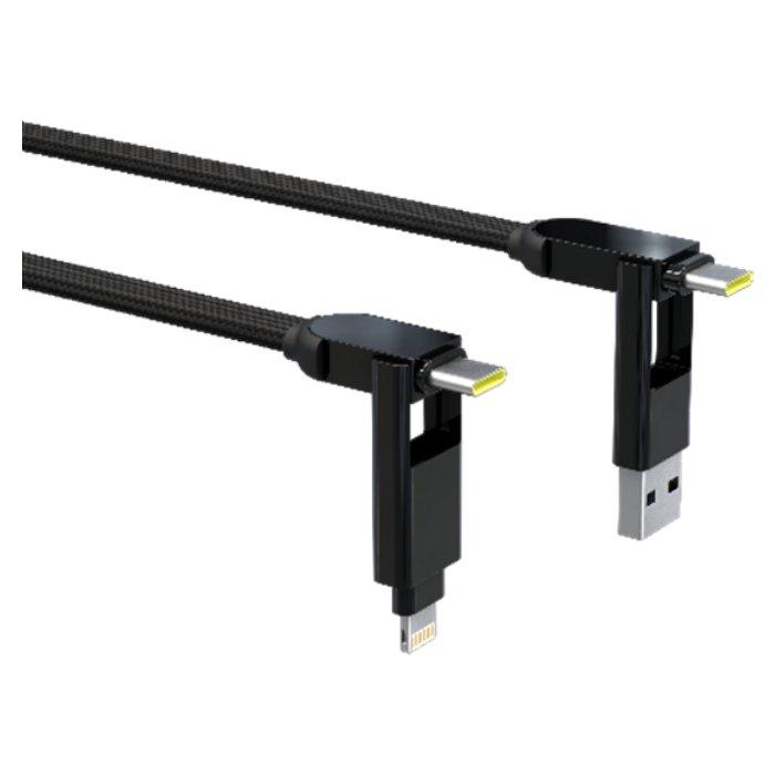 Rolling Square inCharge XL 4in1 3m Cable Black Price | Shop Online ...