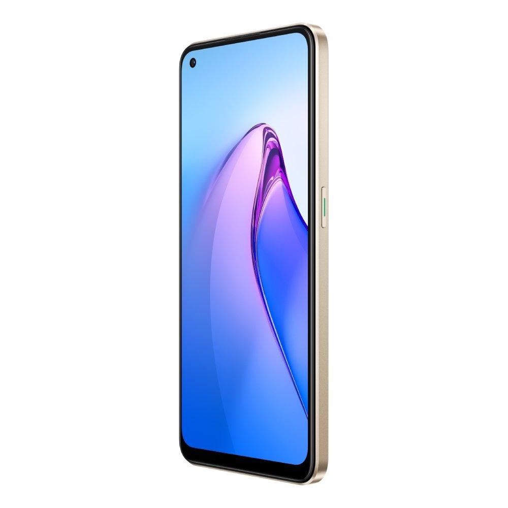 Oppo Reno8 5G 256GB Phone - Shimmer Gold Price | Shop Online - Xcite Kuwait