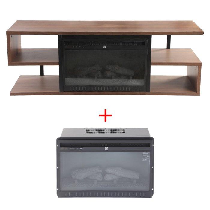 Wansa Stand with Fireplace Price | Shop Onlne - Xcite Kuwait
