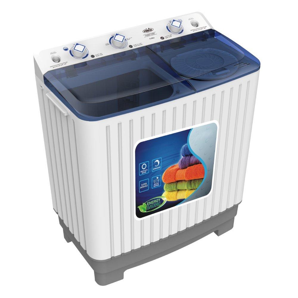 Frego 5kg Twin Tub Washing Machine (FWMTT05K) White Price in Kuwait - Xcite