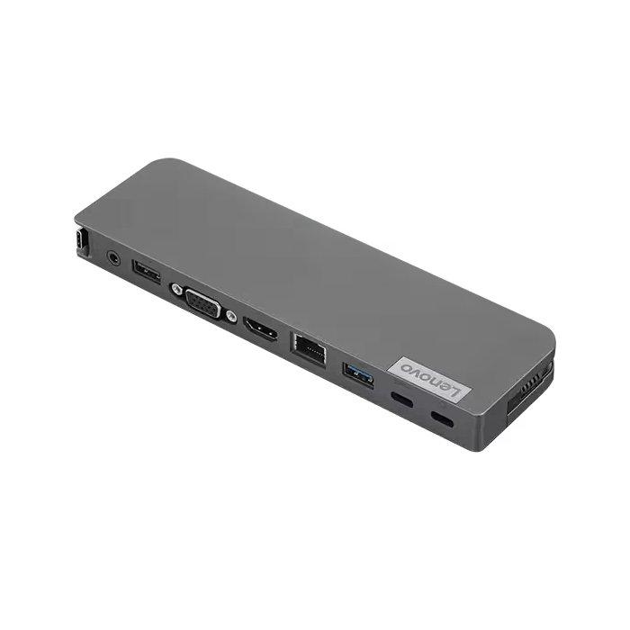 Lenovo USB-C Mini Dock_UK, 45W – Grey| Xcite Kuwait