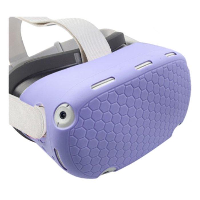 Gamax Oculus Quest 2 Console Silicon Case - Purple Price in Kuwait - Xcite