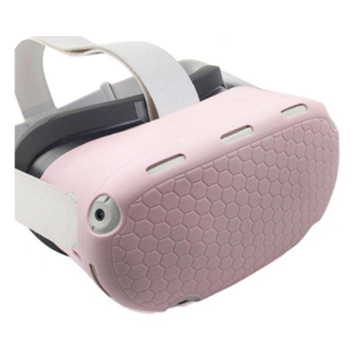 Gamax Oculus Quest 2 Console Silicon Case - Pink Price in Kuwait - Xcite