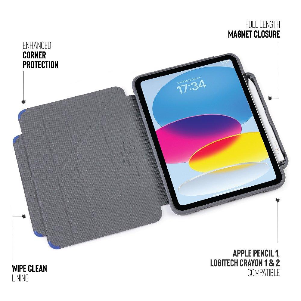 Pipetto Origami No2 Shield For iPad 10th Blue - Xcite