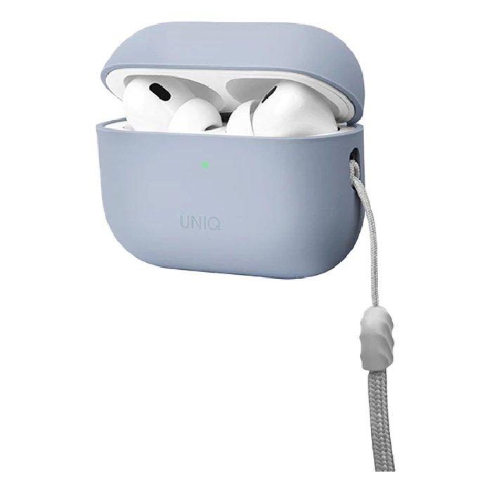 Uniq Lino Silicon Case For Airpods Pro 2 Blue| Xcite Kuwait