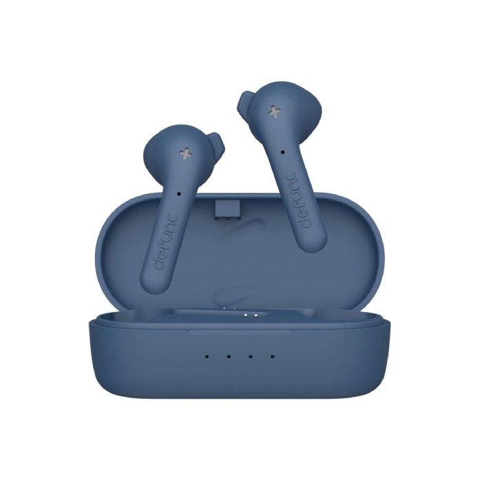 DEFUNC TRUE Basic WIRELESS EARBUDS, D4274 – Blue| Xcite