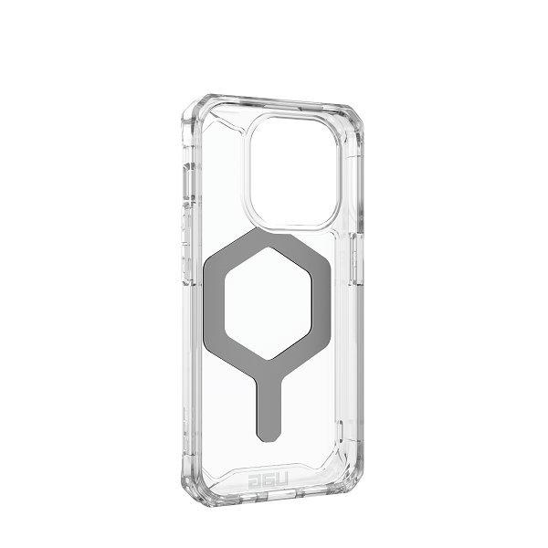 UAG Plyo Magsafe Case For Iphone 15 Pro – Ice silver| Xcite