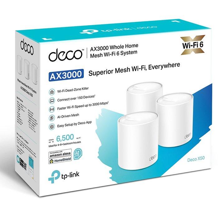 TP-LINK Deco X50 AX3000 Whole Home Mesh WiFi 6 System| Xcite
