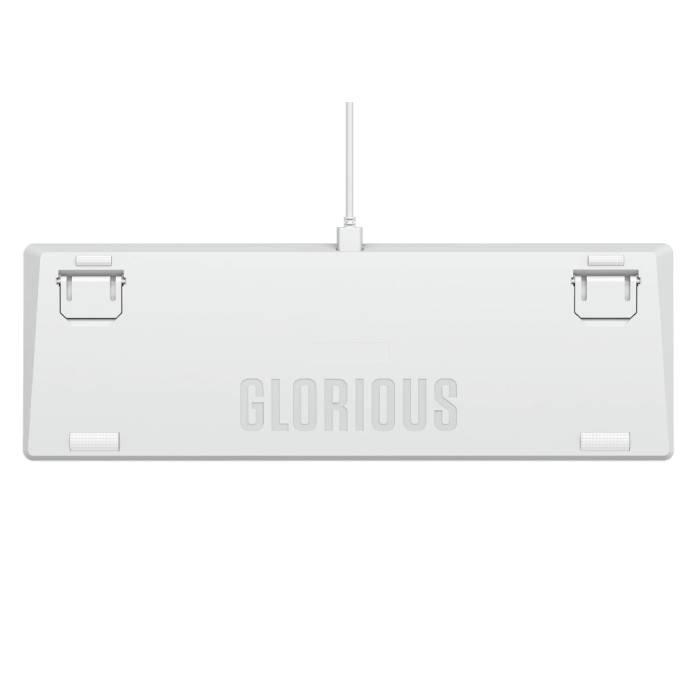 Glorious Gmmk2 Wired Gaming Keyboard 96% Arabic White| Xcite