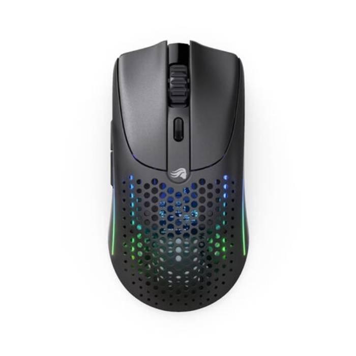 Glorious Model O2 Wireless RGB Gaming Mouse Black| Xcite
