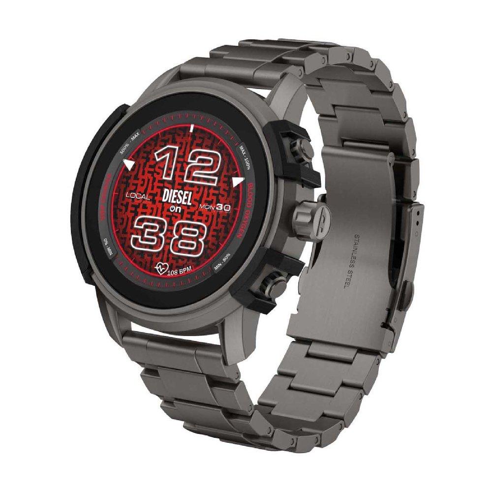Diesel Smart Watch for Men Stainless Steel Band Grey| Xcite