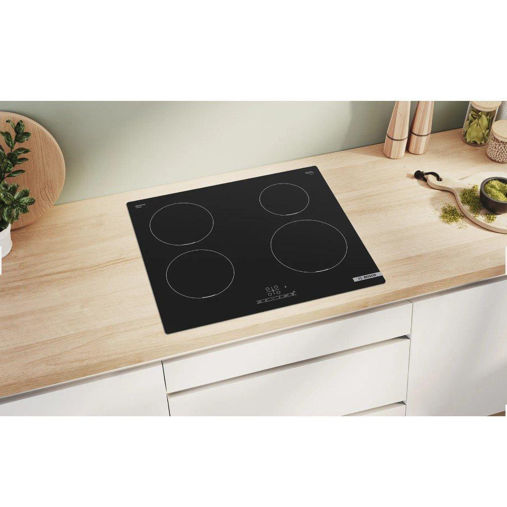 Bosch Series 4 Induction Hob, 60 cm, PUE611BB5E Black| Xcite