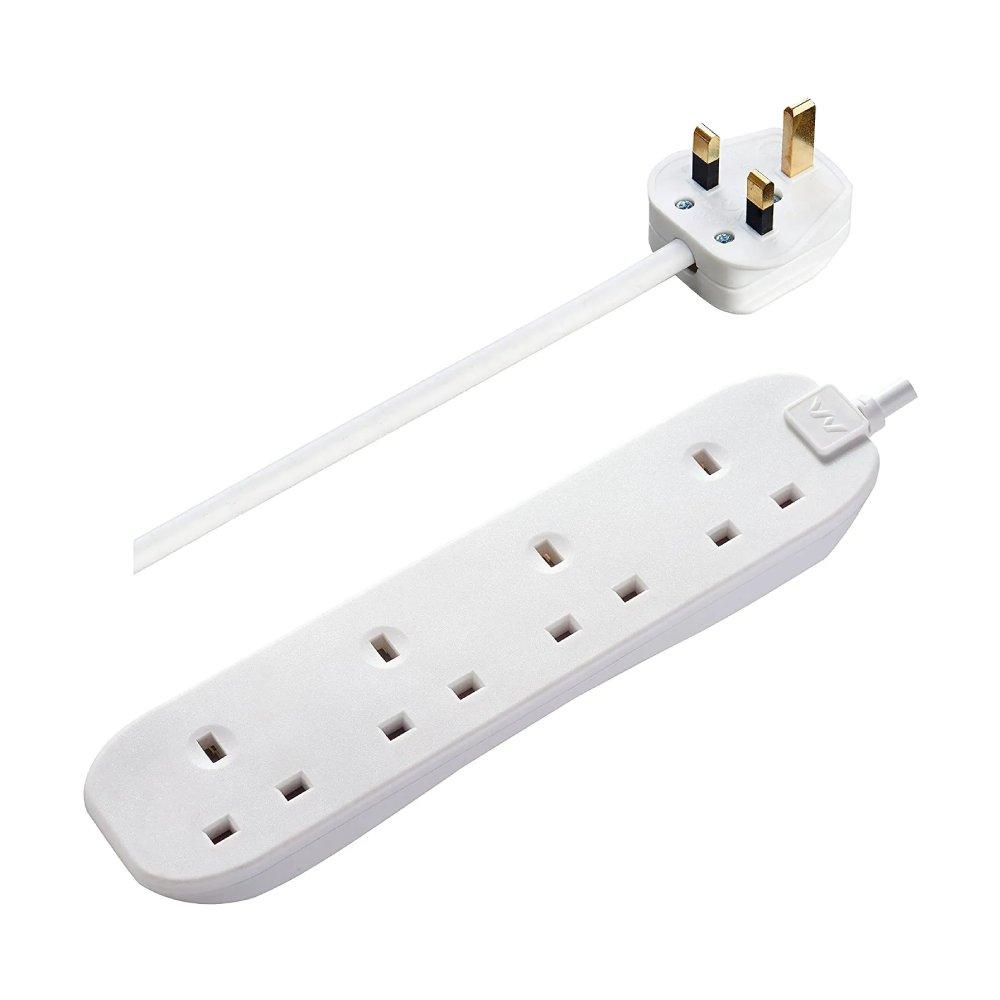 MASTERPLUG 4 WAY Power EXTENSION, 5M, BFG5-MP | Xcite Kuwait