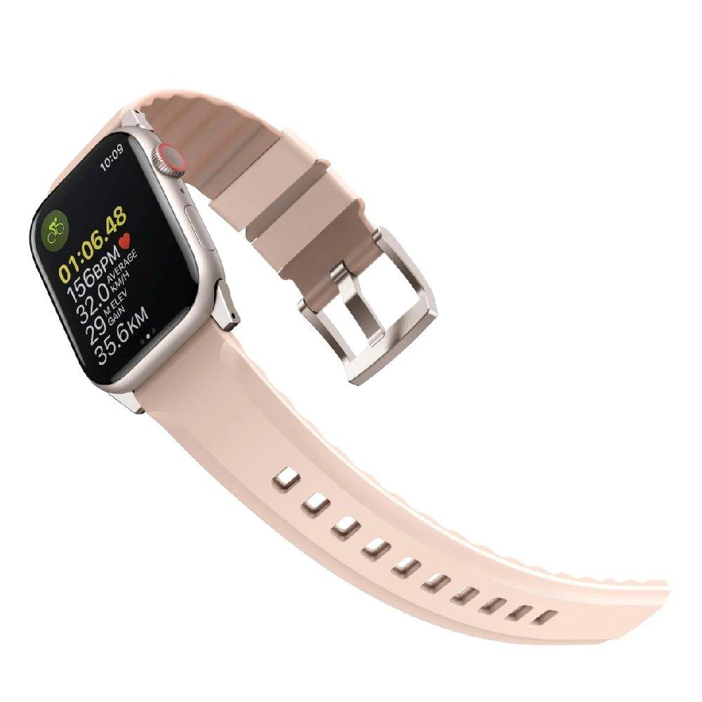 Uniq Linus Apple Watch Silicon Strap, 41/40/38 mm| Xcite