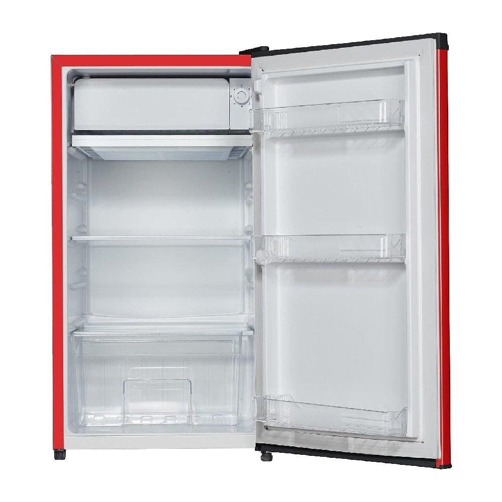 Hoover Single-Door Refrigerator, 62 L, 2.2 Cft - Red| Xcite