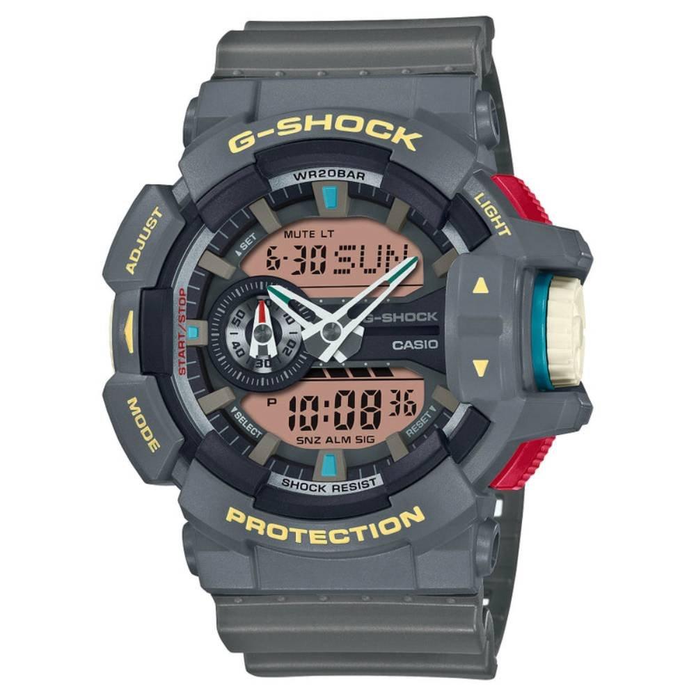 Casio G-shock Youth for Men Analog/Digital 55 MM Gray| Xcite