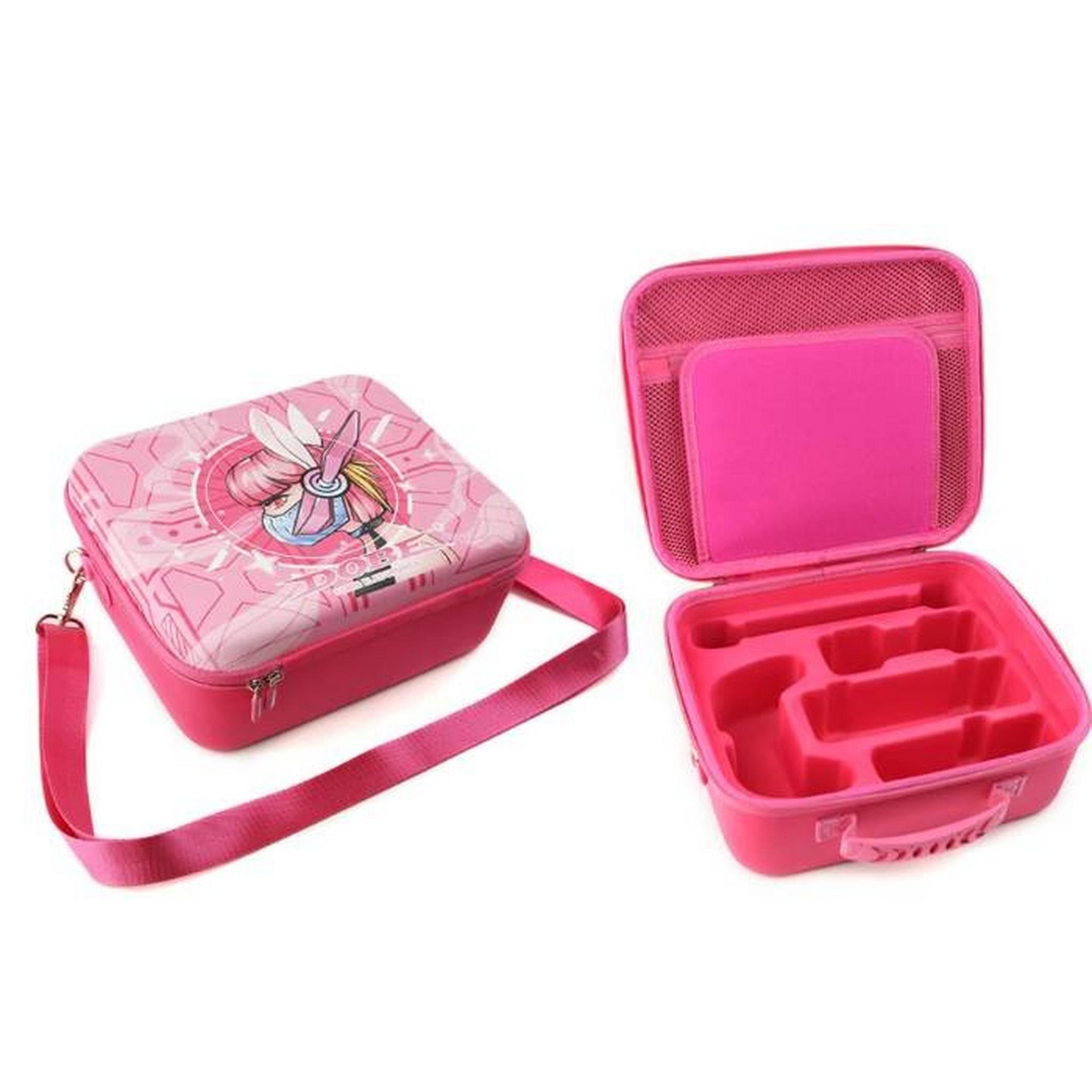 Dobe Nintendo Switch/Switch OLED Storage Bag – Pink| Xcite Dobe Nintendo Switch/Switch OLED Storage Bag – Pink| Xcite