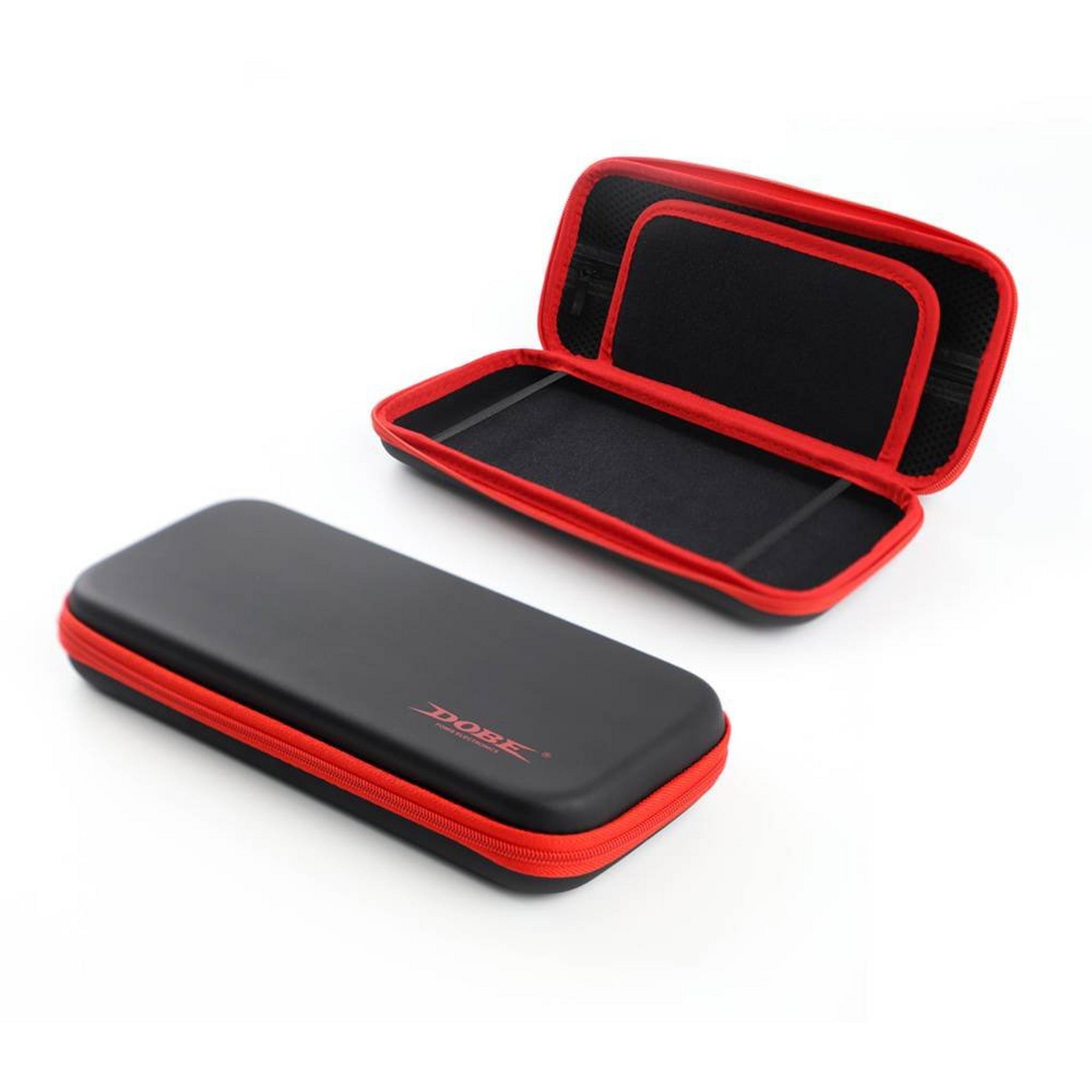 Dobe Nintendo Switch/Switch OLED Storage Case – Red| Xcite Dobe Nintendo Switch/Switch OLED Storage Case – Red| Xcite