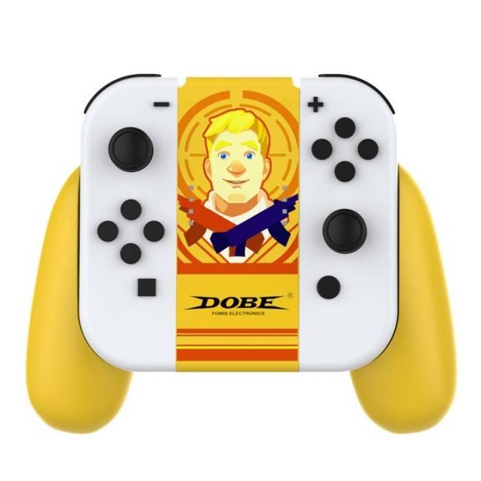 Dobe Nintendo Switch Joy-Con Charging Grip – Yellow | Xcite