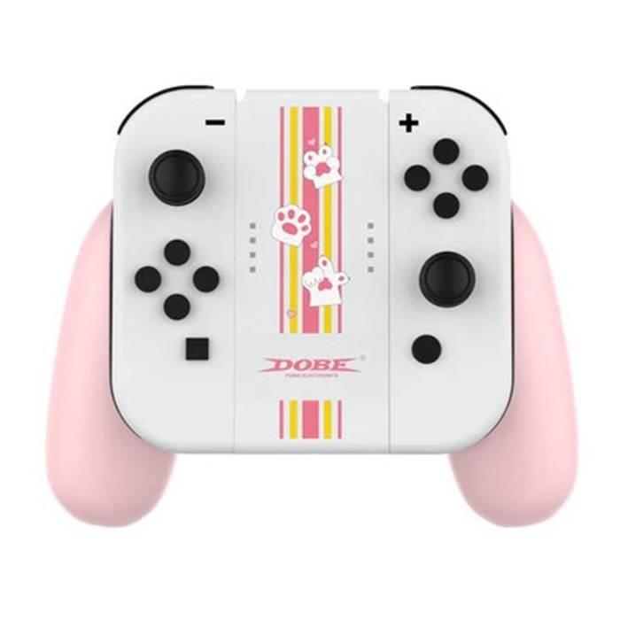 Dobe Nintendo Switch Joy-Con Charging Grip – Pink | Xcite