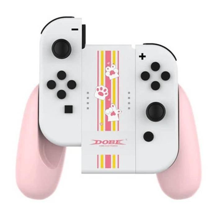 Dobe Nintendo Switch Joy-Con Charging Grip – Pink | Xcite