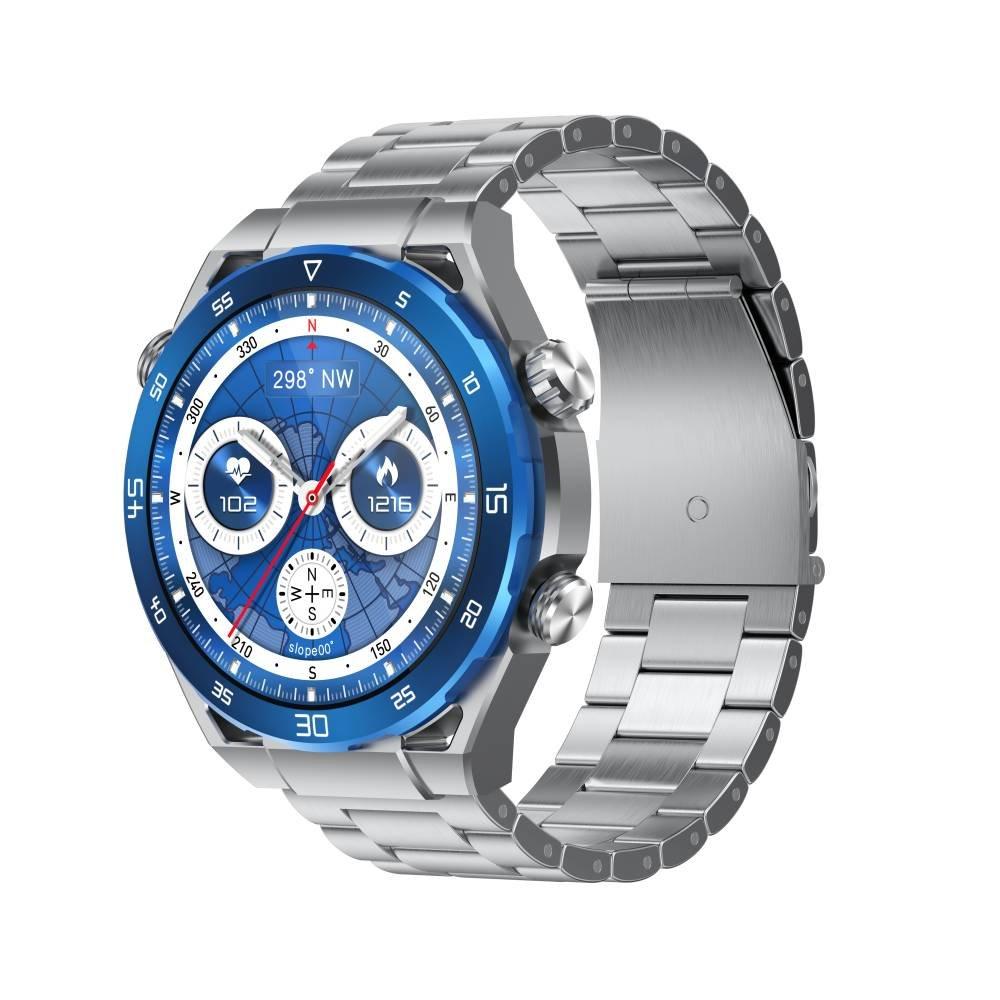 G-tab GT8 Smart Watch Amoled 1.43 Inch Display Silver| Xcite