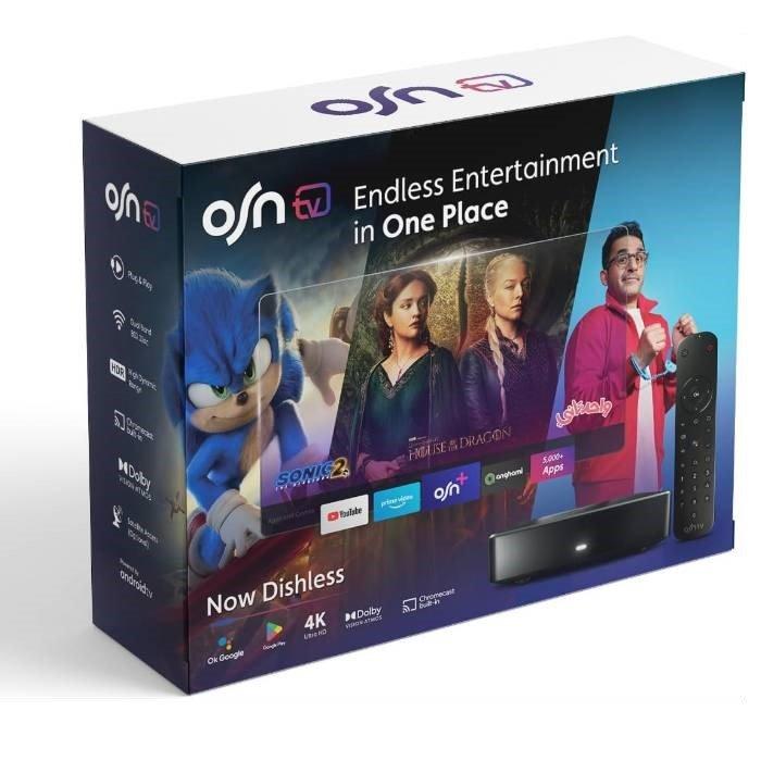 OSN TV 4K Streaming Box 6 Months Subscription| Xcite