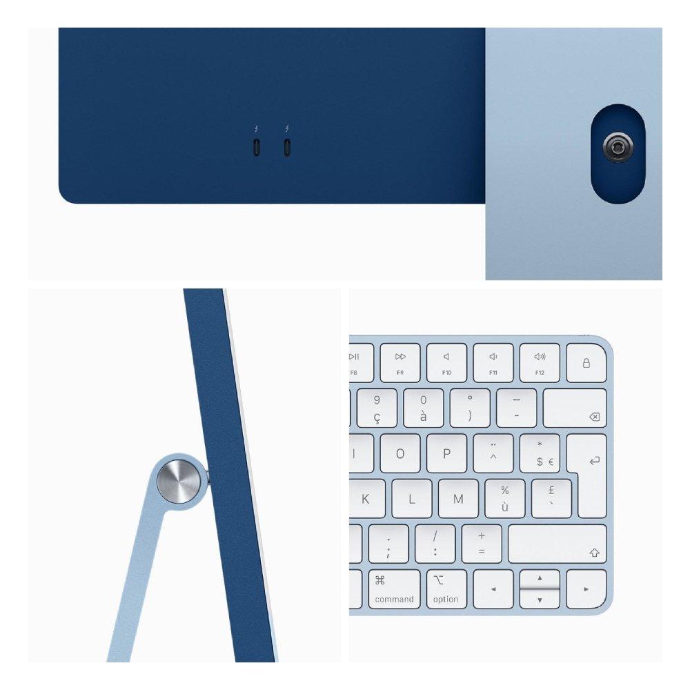 Apple iMac M1 Processor 8GB RAM 256 SSD 24-inch 4.5K Retina Display All ...