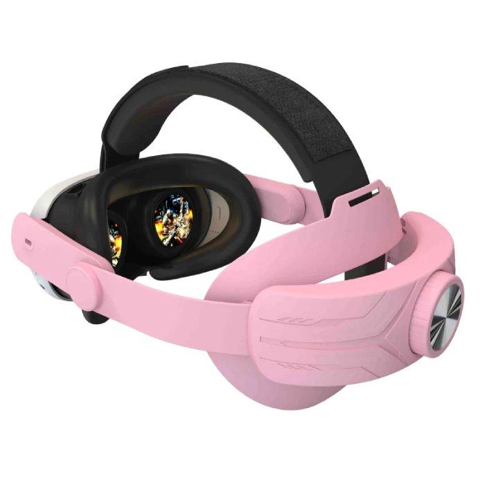 Gamax Adjustable Head Mount for Meta Quest 3 – Pink| Xcite