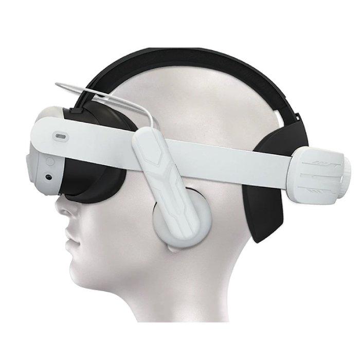 Gamax Charging Headmount Earphones Meta Quest 3 White| Xcite