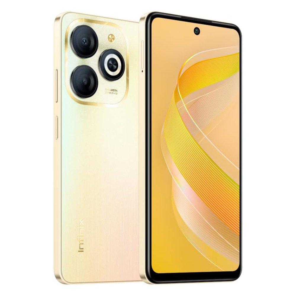 INFINIX Smart 8 Phone 6.6-inch 4GB RAM 64GB Gold | Xcite