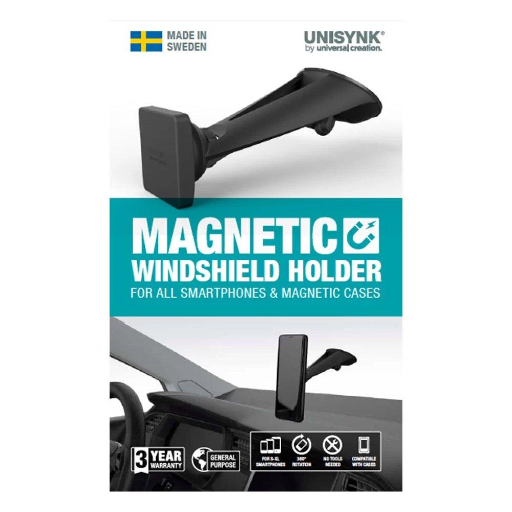 UNISYNK Magnetic Windshield Holder 10005 Black | Xcite
