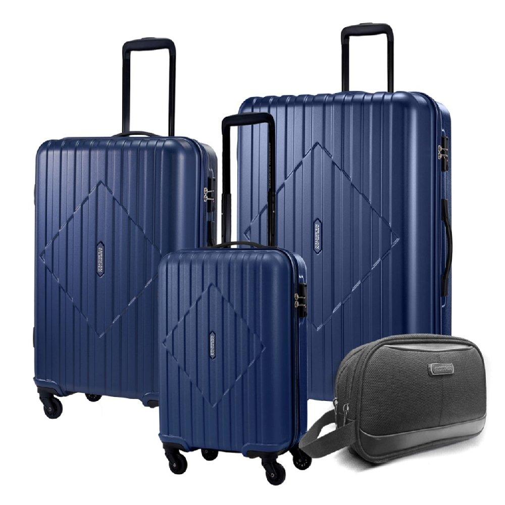 American Tourister Skytrac Hard Luggage Set of 3| Xcite