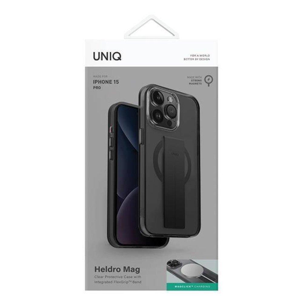 UNIQ iPhone 15 Pro Magesafe Case Black| Xcite Kuwait