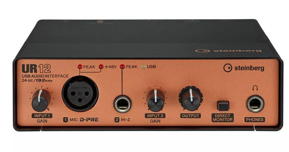 Yamaha Steinberg UR12 Audio Interface - Black in Kuwait | Buy Online | xcite.com