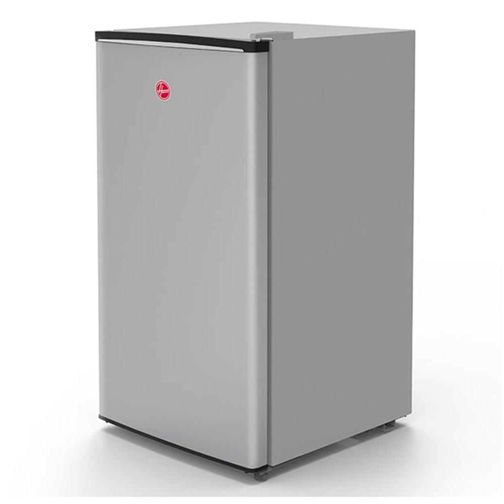 Hoover 90L Single Door Refrigerator, 3.2CFT Silver| Xcite