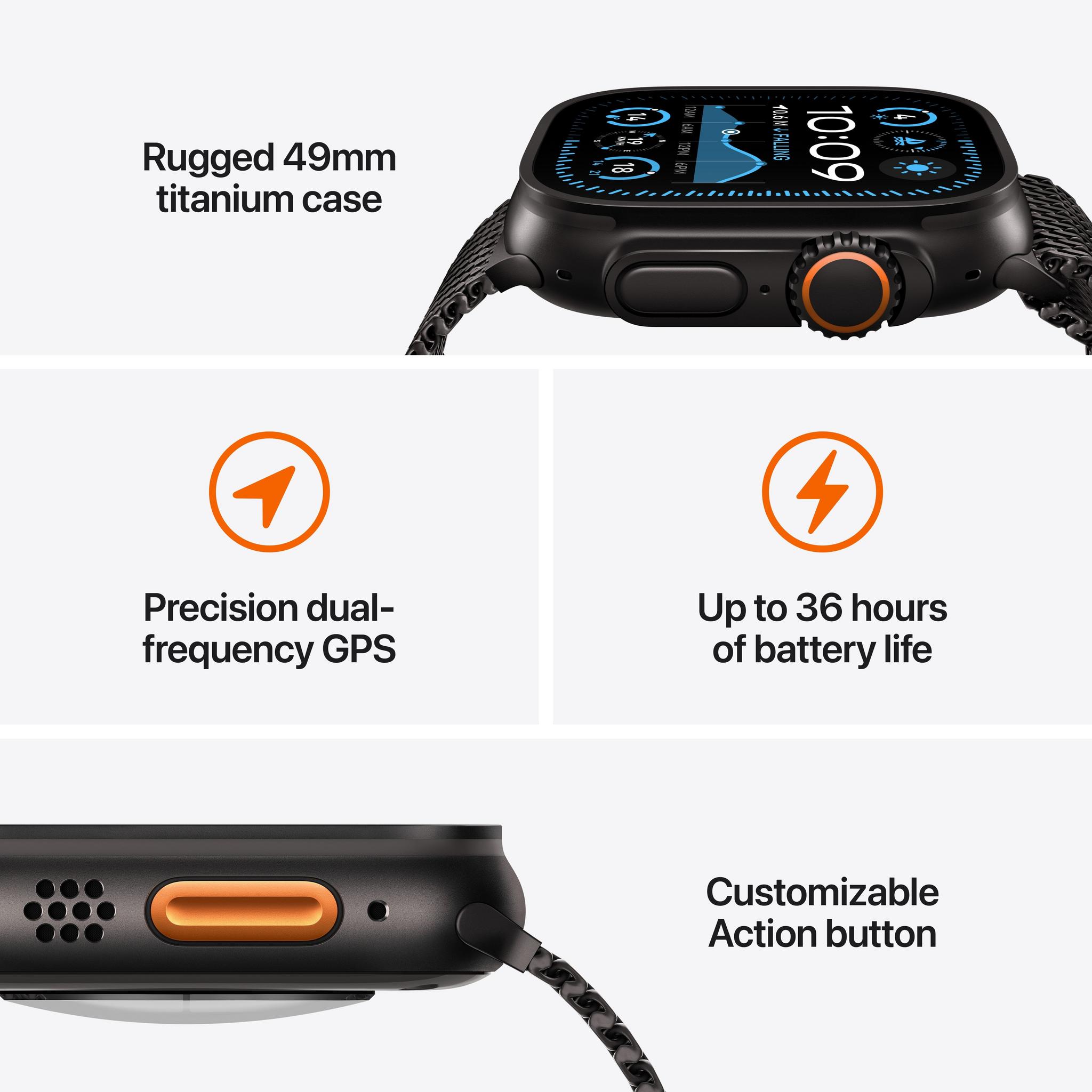 Pre-Order Apple Watch Ultra 2 GPS + Cellular 49mm Black Titanium Case ... Pre-Order Apple Watch Ultra 2 GPS + Cellular 49mm Black Titanium Case ...