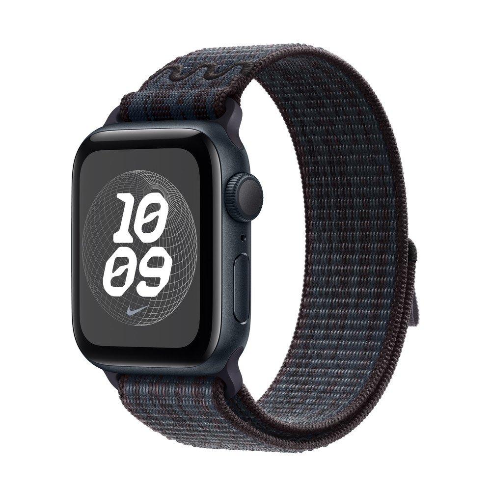 Apple 40mm Nike Sport Loop,MC1L4ZM/A - Black/Blue| Xcite