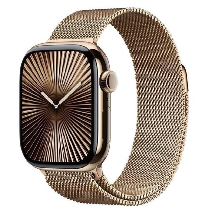 Apple 46mm Gold Milanese Loop,MC7K4ZM/A– Gold| Xcite