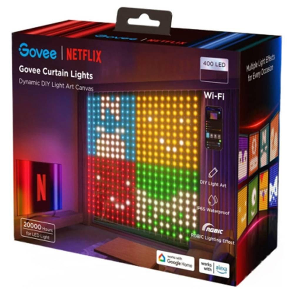 Govee Curtain Lights-Netflix Edition, H70BC - RGBIC| Xcite