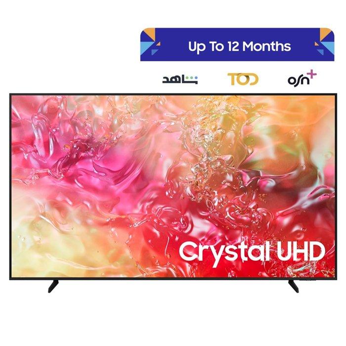 Samsung 55 Inch UHD Smart TV, UA55DU7000UXZN - Black| Xcite