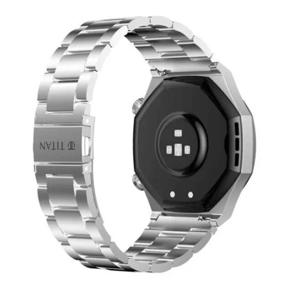Titan Maestro Premium Smartwatch Metal Strap Silver | Xcite