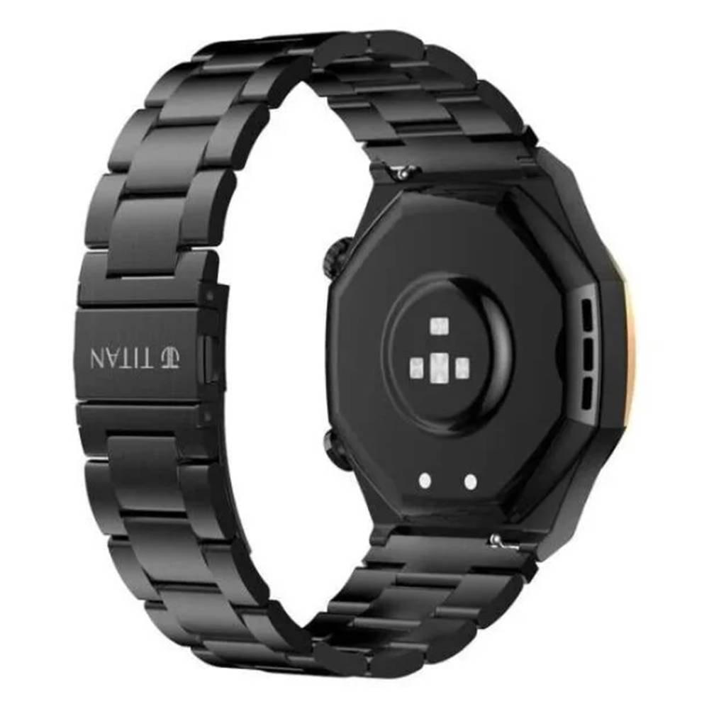 Titan Maestro Premium Smartwatch Metal Strap Black | Xcite