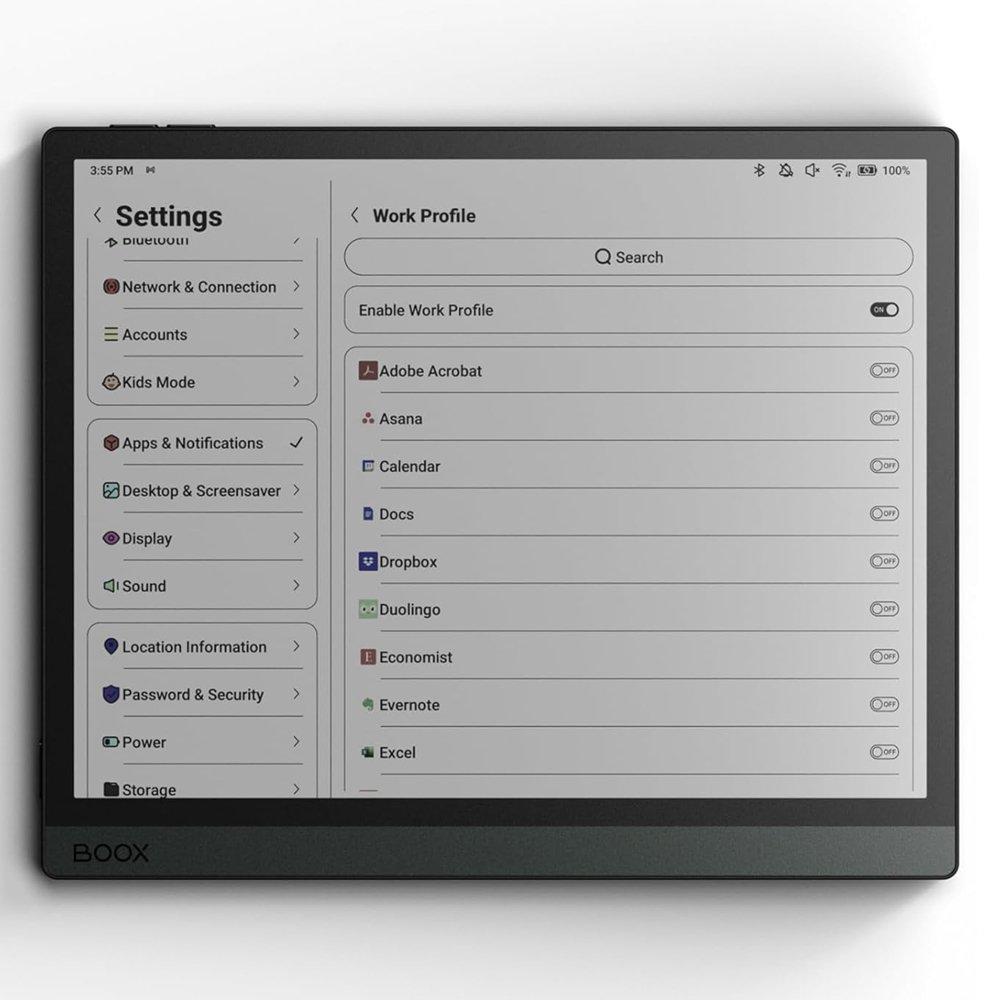 Boox 10.3" Ultra C Pro E-Ink Tablet 6GB 128GB Black| Xcite