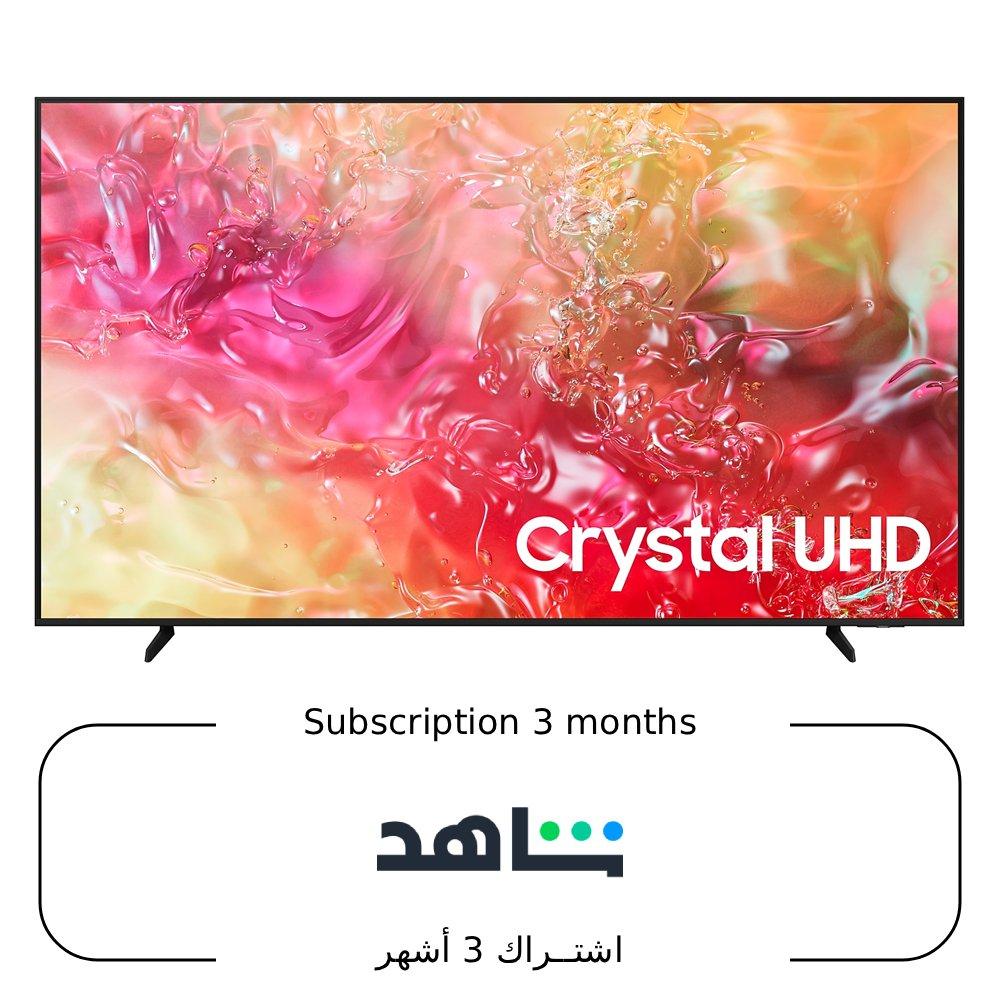 Samsung 85” Crystal UHD 4K Smart TV - Black| Xcite