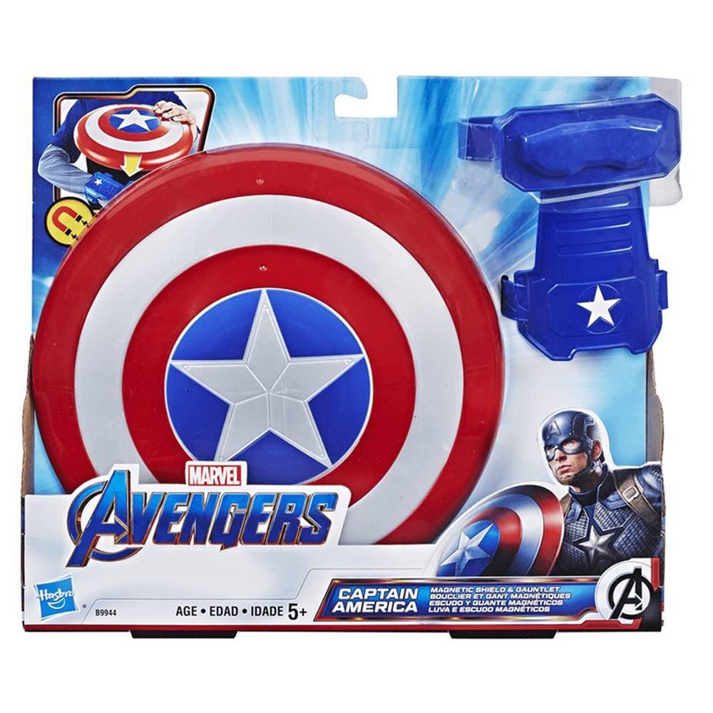 Marvel Hasbro Avengers Magnetic Shield and Gauntlet| Xcite